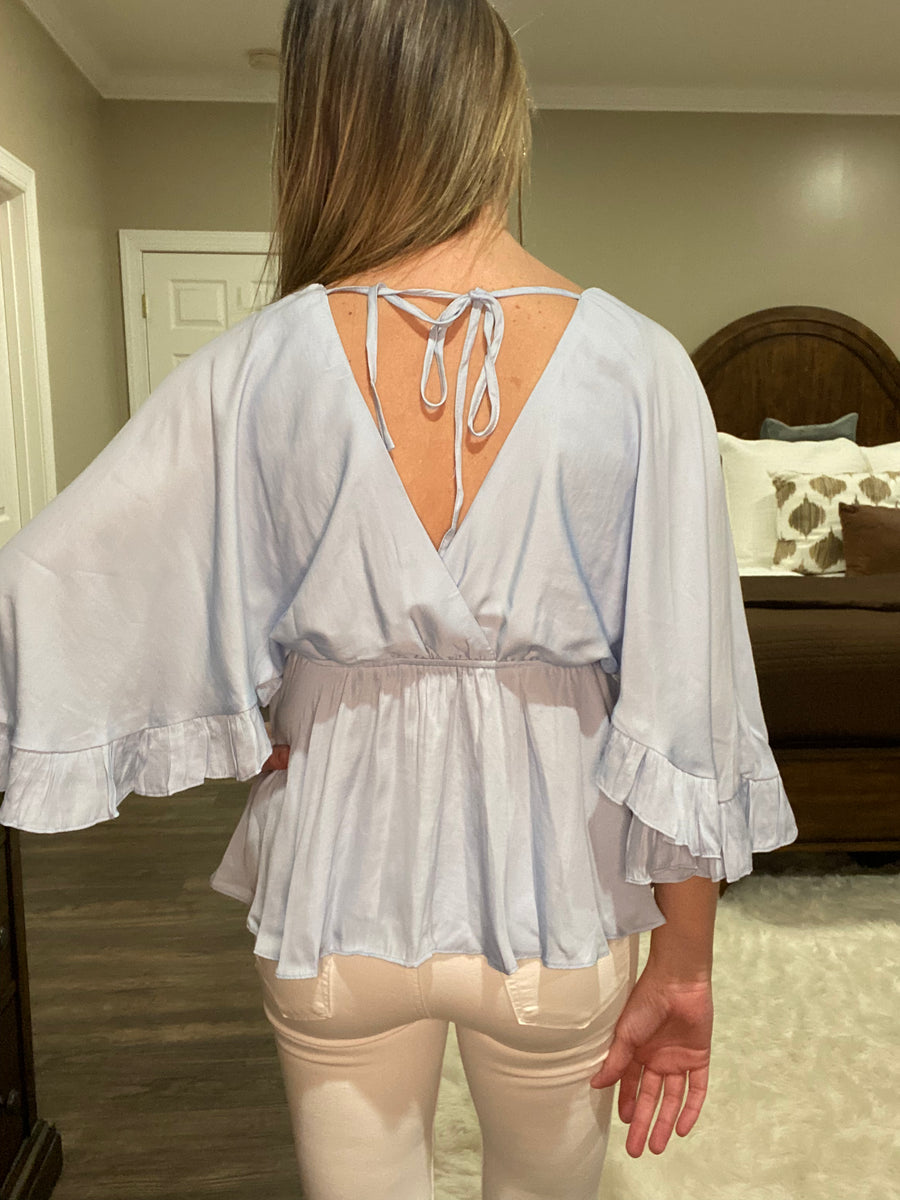 Baby Blue Butterfly top – 37 ASH